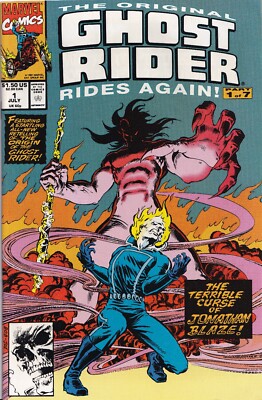 The Original Ghost Rider Rides Again Volume 1, #1 (Marvel Comics July ...