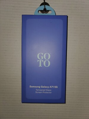 GoTo Samsung Galaxy A71 5g Tempered Glass Screen Protector sealed New ...