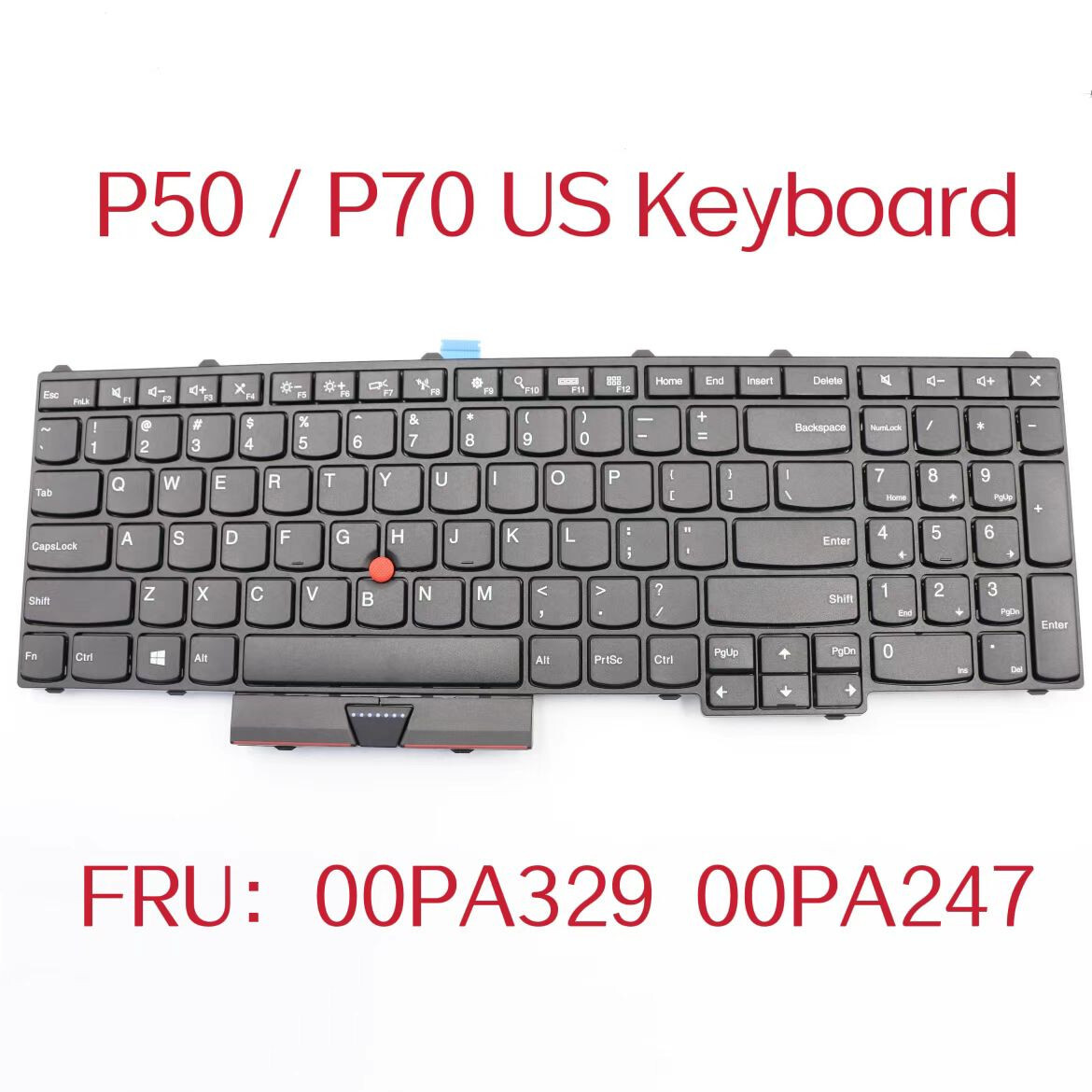 Lenovo ThinkPad P50 Keyboard P70 00pa329 Sn20h35238 None Backlit for ...