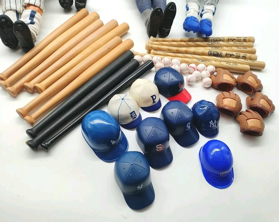 Lot 15 Baseball Players Figures McGwire Ryan Sosa Griffey Rodriguez ...