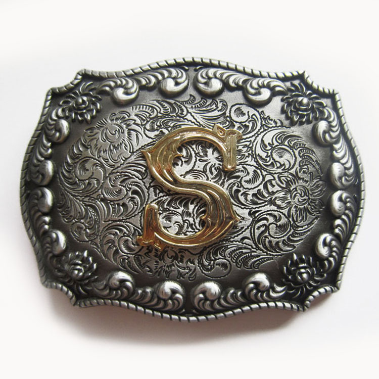 Western Initial Letter S Belt Buckle Gurtelschnalle also Stock in US | eBay