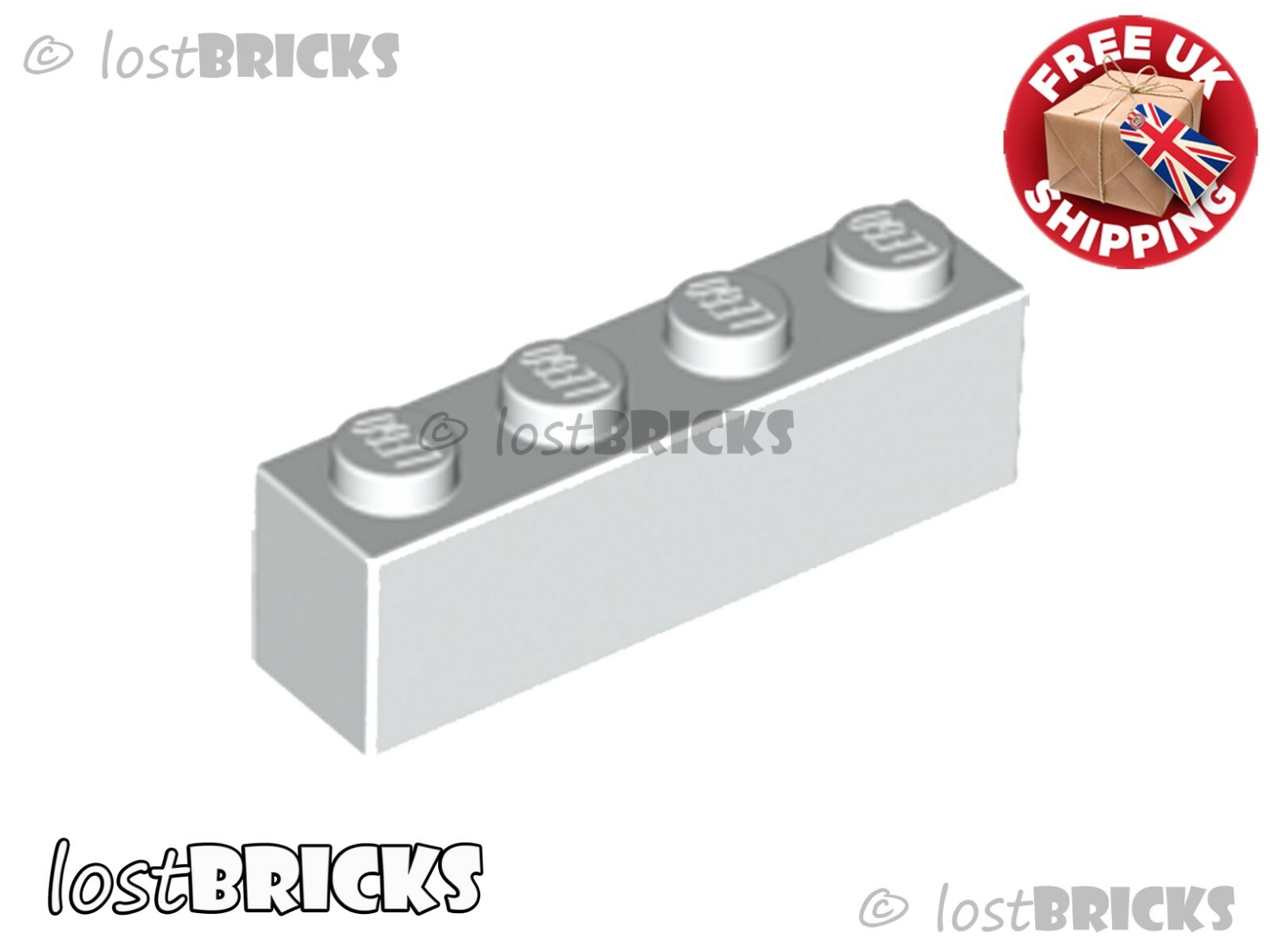 LEGO - Part 3010 - Pack of 8 x NEW LEGO Bricks 1x4 + SELECT COLOUR ...