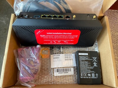 Cradlepoint E100 Series E110-C4D Router + Battery Comcast Business CP2 ...
