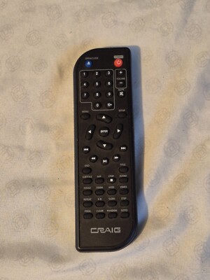 Genuine-Original-Craig Remote Control-For Portable DVD Players | eBay