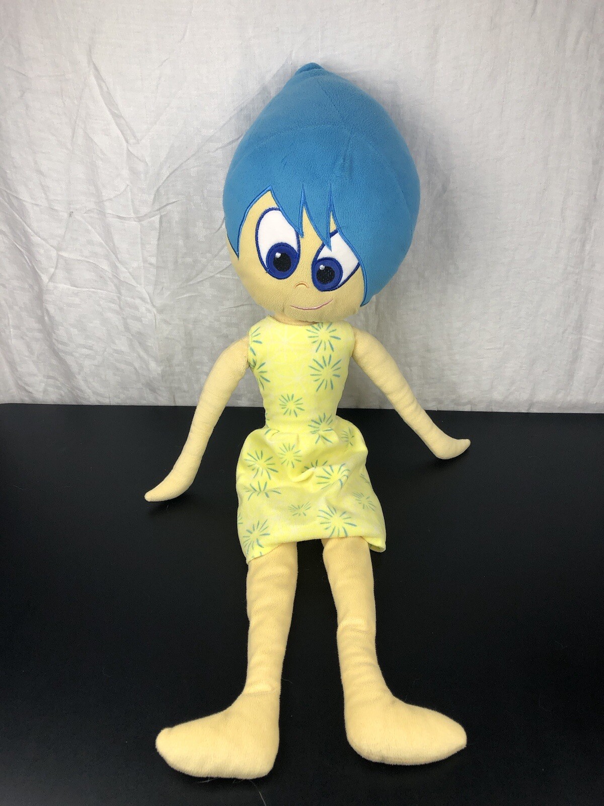 Official Disney Store Pixar Inside Out Joy 29" Stuffed Jumbo Plushie ...