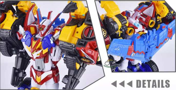 Tobot V Master-V Ultimate Transforming Combined Vehicles Robot Figure ...