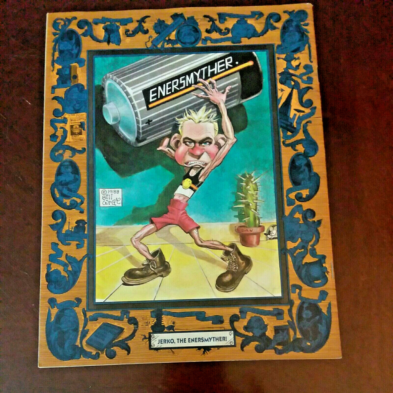 CRACKED MAGAZINE #238 SEPT 1988 RAMBO III FIRST BLOOD FILM PARODIES GI ...