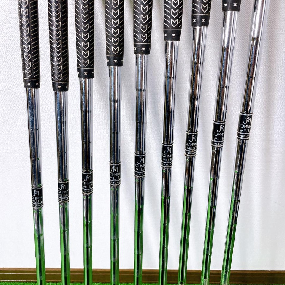 Mizuno Johnny Miller Muscle Back Iron Set 3-9, Lefty, R Flex, Used | eBay