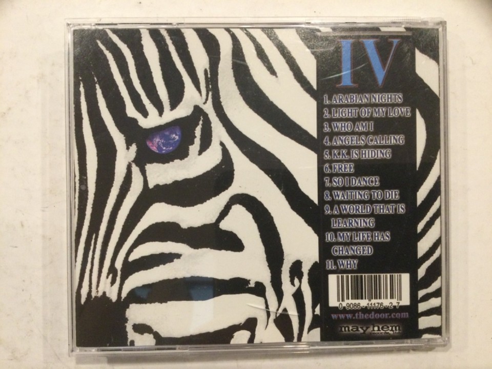 Zebra IV CD Randy Jackson -AUTOGRAPHED! SIGNED/Inscribed 90861117627| eBay