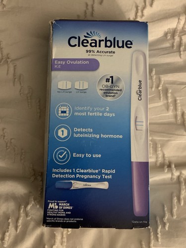 Clearblue Complete Starter Pregnancy Ovulation Kit - Blue 633472601026 ...