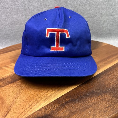 Vintage Texas Rangers MLB Snapback Baseball Hat Blue Cap | eBay