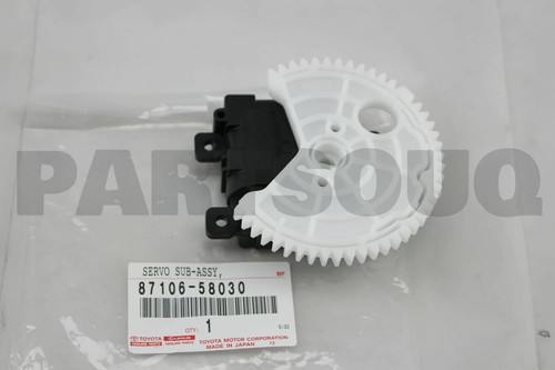 8710658030 Genuine Toyota SERVO SUB-ASSY 87106-58030 | eBay