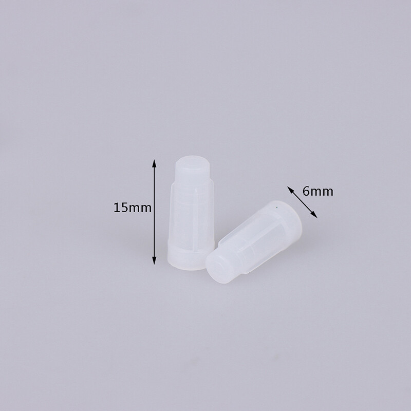 100pcs Syringe Head Caps Syringe Dispenser Dispensing Needle Sealing ...