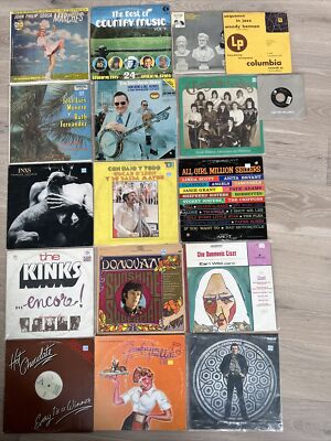 vinyl lot lp/lot Of 17 Vinyl lol/ Used | eBay