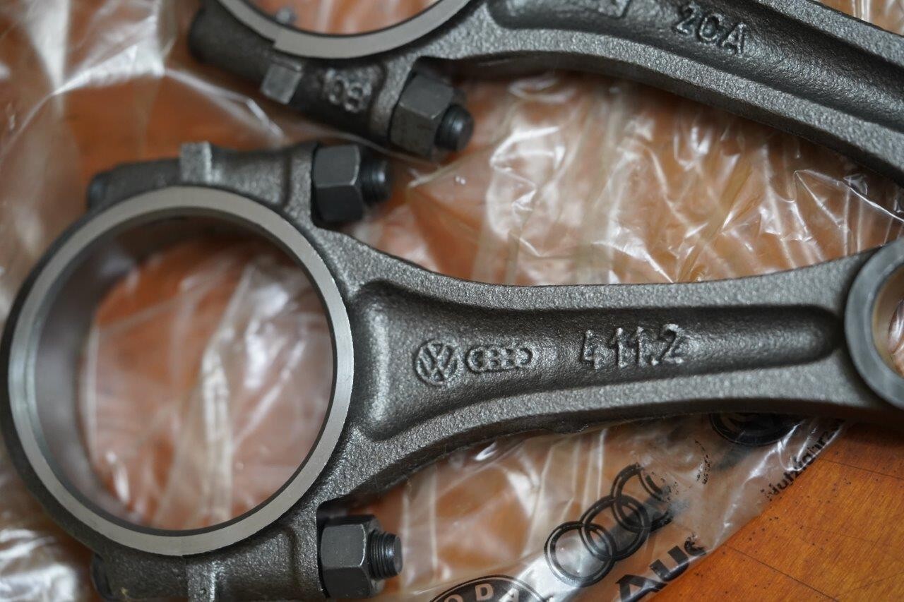 Genuine VW Volkswagen Beetle Ghia Type 3 1300-1600cc Connecting Rod Set ...