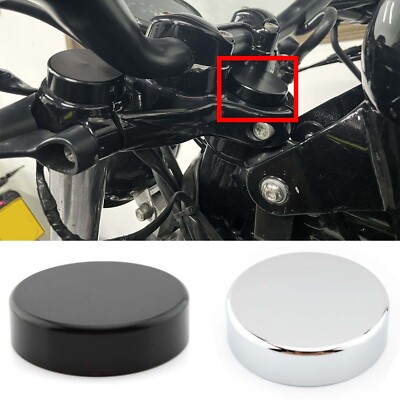 Motorcycle Upper Fork Stem Center Cover For Harley Sportster 48 XL1200 ...