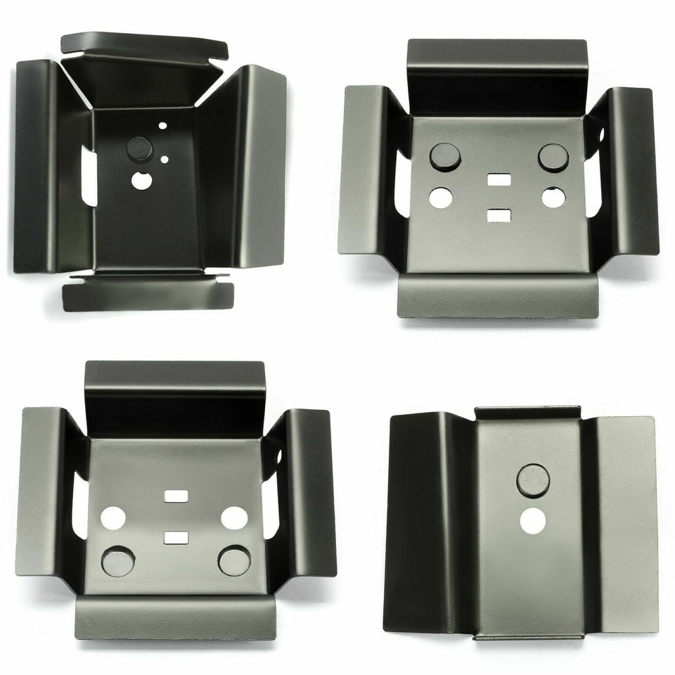 For G-Body Bucket Seats Rail Mounting Brackets Mount Set of 4 Steel ...