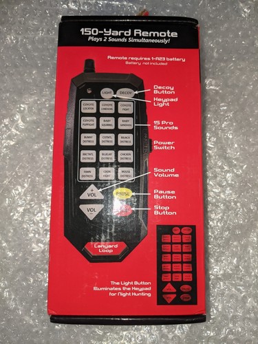 Icotec Furnado Predator Game Caller Decoy Combo Designed for Hunting ...