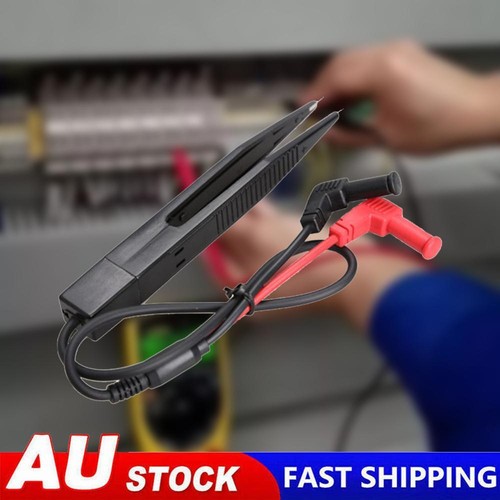 Multipurpose Multimeter Test Tweezer 15mm Plug Multimeter Clip Probe ...
