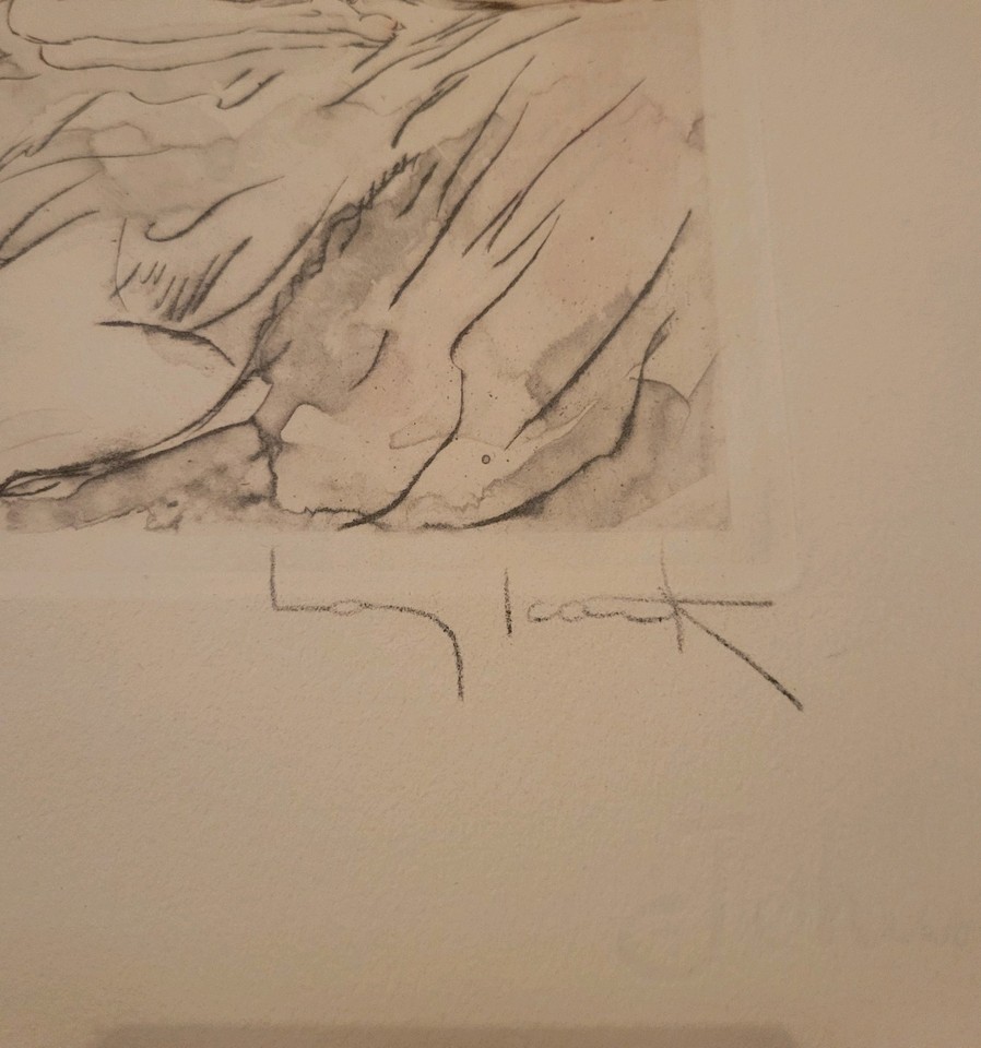LOUIS ICART EROTIC Vintage Etching Signed Framed (Compliant Friends ...