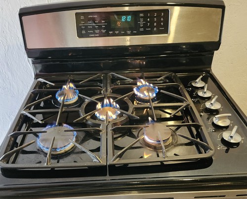 Jenn-Air JDR8895AAS 30" Dual Fuel Black/Stainless Convection Double ...