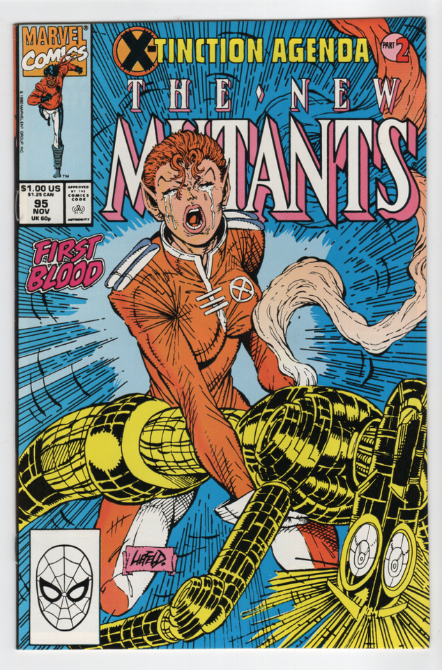 New Mutants 90-100 Marvel Comics 1990-91 *8 Issues* Liefeld & McFarlane ...