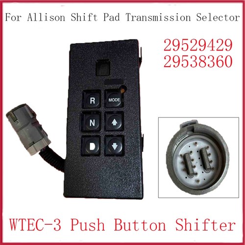 WTEC-3 Push Button Shifter 29529429 For Allison Shift Pad Transmission ...