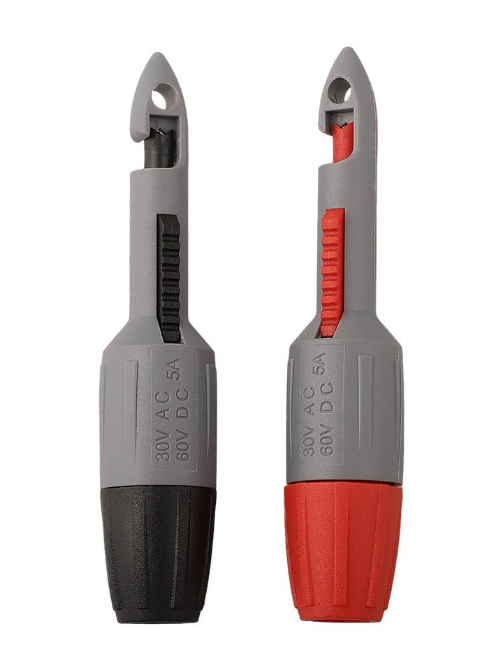 Piercing Probe Clip Set Heavy Duty Wire Probe 2mm Banana Socket 5A ...