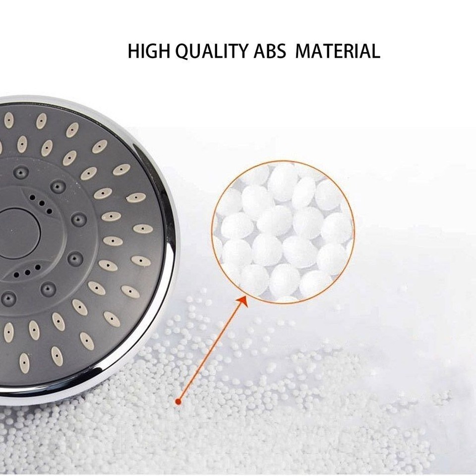 3pcs Shower Head Kit Handheld High Pressure Shower Head w/ Holder Water ...