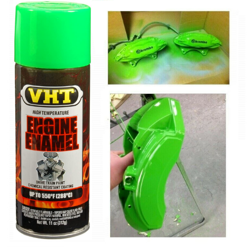 VHT Lime Green Coating Spray Can Brake Caliper Engine Custom Ceramic ...