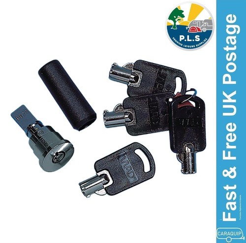 Caraloc 640 Caravan Motorhome Door Lock High Security Barrel Spare Keys ...