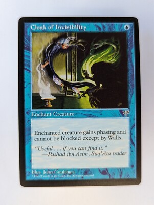 MTG — Cloak Of Invisibility — Magic the Gathering · Mirage, NM + | eBay