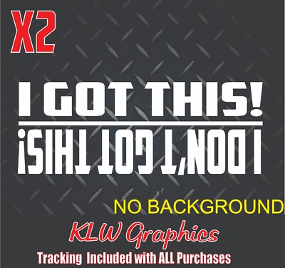 I Got This Decal Stickers xj zj wj grand Turbo Diesel Truck Funny ...