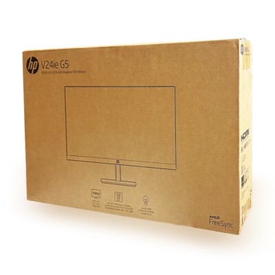 HP V24ie G5 Monitor 24" Zoll FHD 1920x1080 IPS VGA HDMI DP AMD FreeSync ...