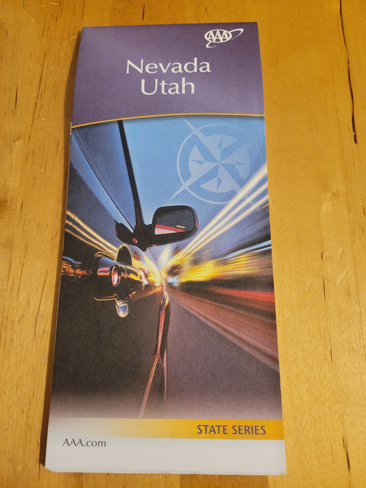 NEVADA UTAH NV UT State Map AAA Road Tour Map NEW | eBay