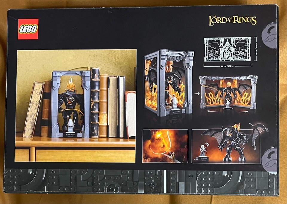 LEGO ICONS LORD OF THE RINGS 10367 BALROG 1202pcs 18+ NEW & SEALED | eBay