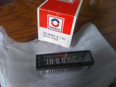 GM Delco Car Radio VFD Blue Display . Delco #16042442 | eBay