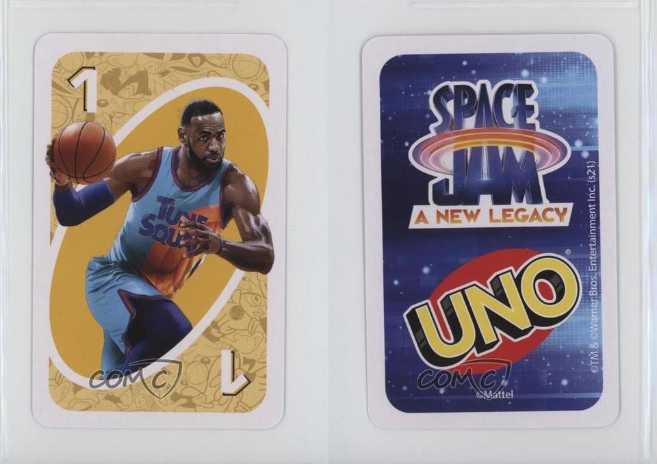 2021 Mattel Uno Space Jam A New Legacy LeBron James #1Y 0bn8 | eBay
