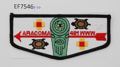 Boy Scout OA Flap Aracoma Lodge 481 S-26 | eBay