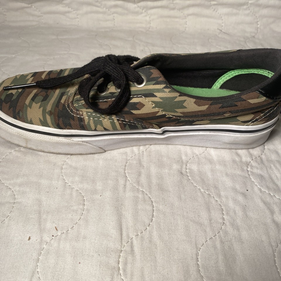 VANS SHOES CAMO DESIGN MENS 4.5 WOMENS 6 Item #E33 | eBay