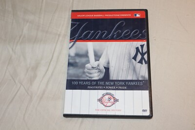 100 Years of the New York Yankees (DVD, 2003, 2-Disc Set) 829567004128 ...