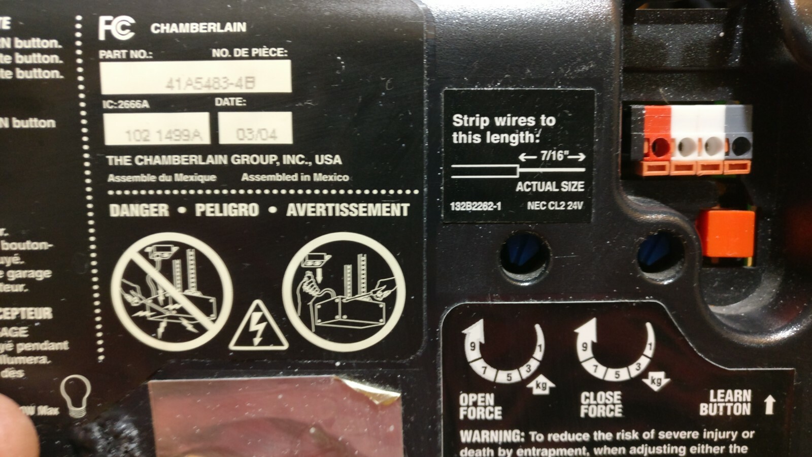 41A5483-4B Chamberlain LiftMaster Logic Board "MAIL IN REPAIR SERVICE ...