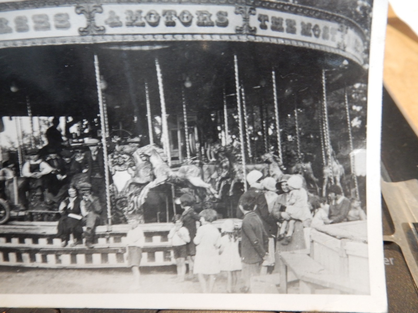 Vintage Fairground Roundabout/Carousel Galloper Horse BIRDS a 1950s ...