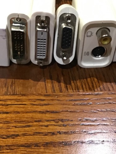 APPLE MONITOR ADAPTERS LOT OF 4 Adapters | eBay