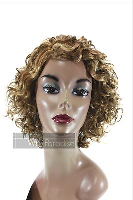 Junee Fashion Manhattan Oprah Style Synthetic Curly Wavy Stephanie Wig ...