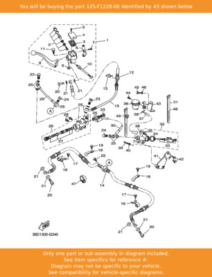 YAMAHA Bracket, Reserve Tank, 12S-F1228-00 OEM YFM350 | eBay UK