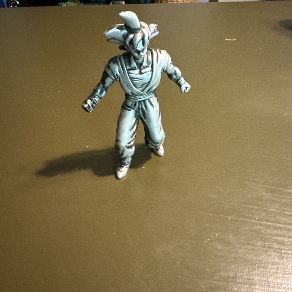 Dragon Ball Z DBZ silver Goku 2000 Burger King Action Figure | eBay