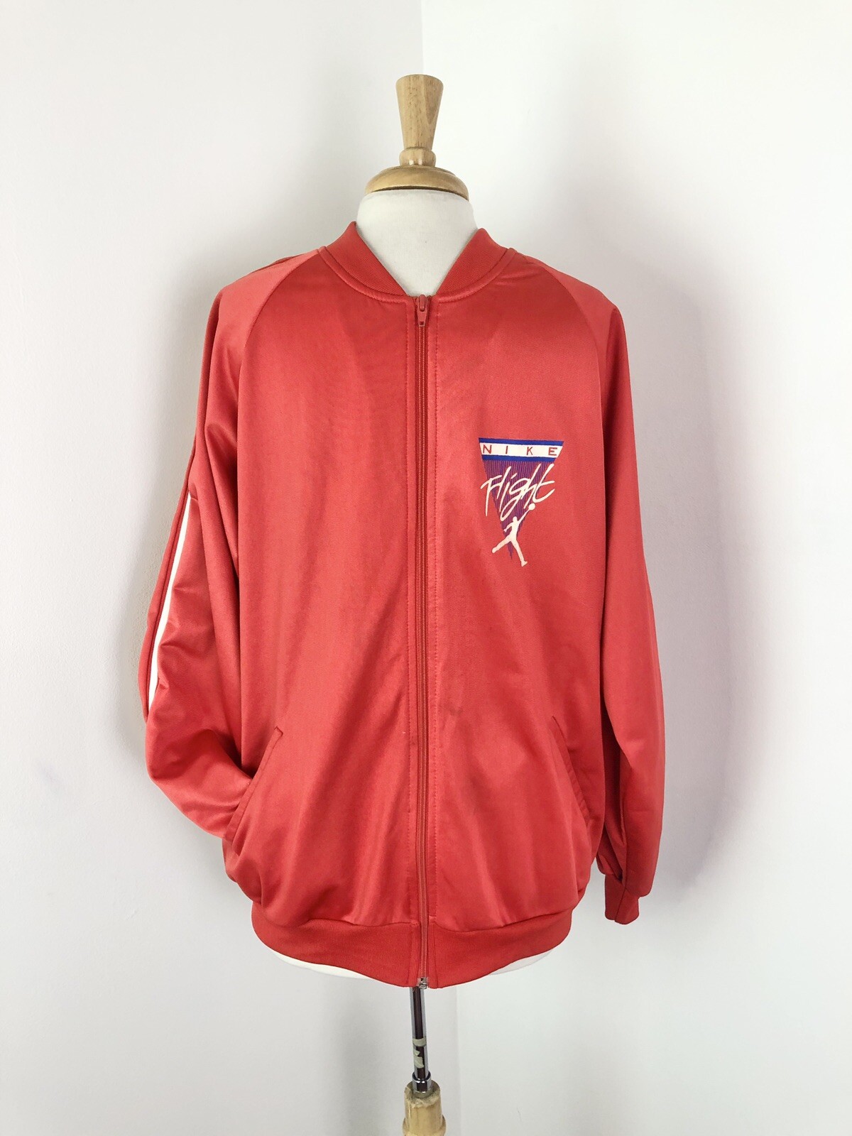 Vintage 1990s Nike Flight Jumpman Track Jacket - Gem
