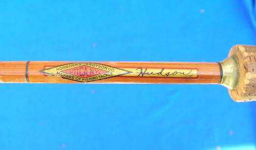 Vintage Horrocks Ibbotson Co. Bamboo Fly Fishing Rod with Original ...
