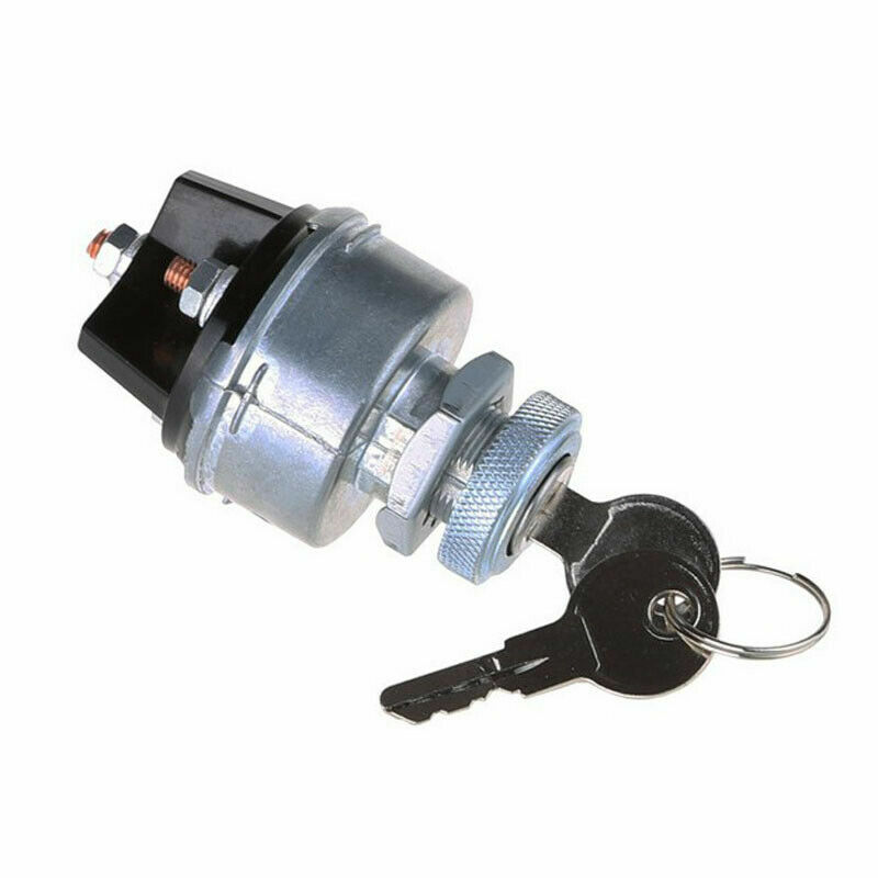 Universal Ignition Key Starter Switch With 2 Keys For Car Tractor ...